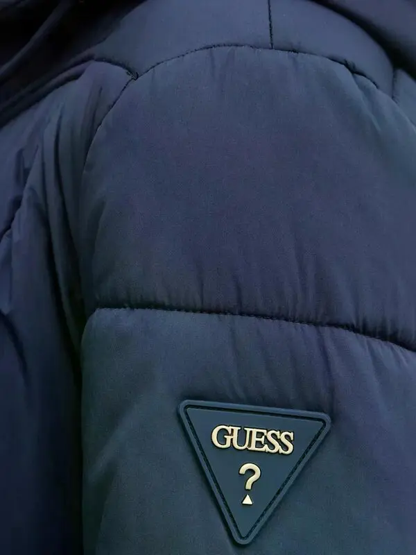 Guess Quilted Hooded Coat