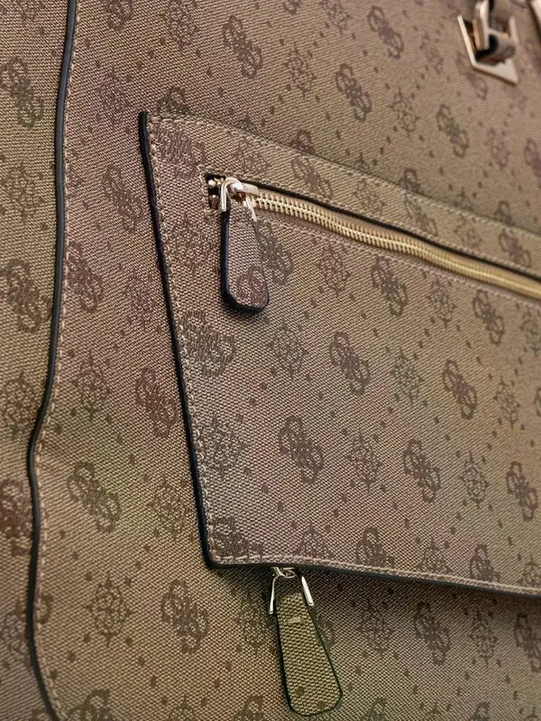 Guess Monogram Tote Bag