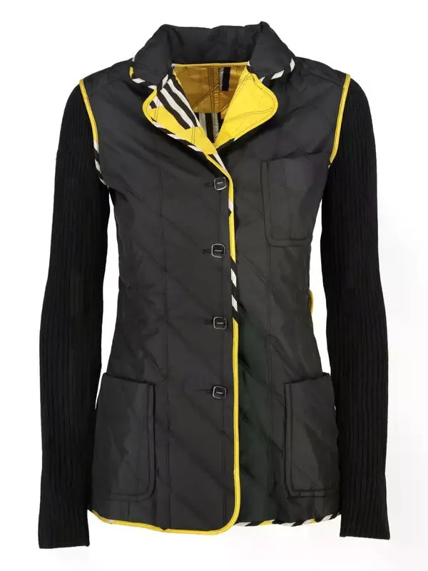 Fendi Quilted Collar Jacket