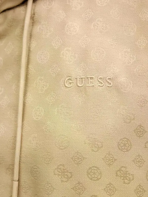 Guess Hooded Jacquard Jacket