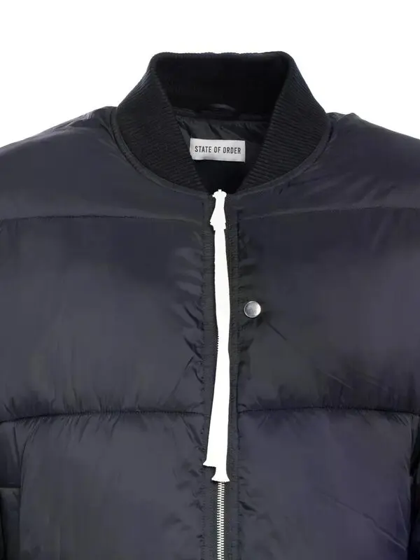 STATE OF ORDER Zip Fastening Padded Jacket