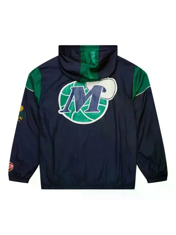Mitchell & Ness Dallas Mavericks Team Og 3.0 Half-zip Jacket