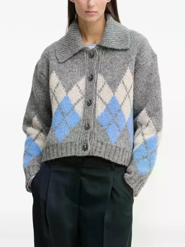Marc O'polo Argyle Button Cardigan