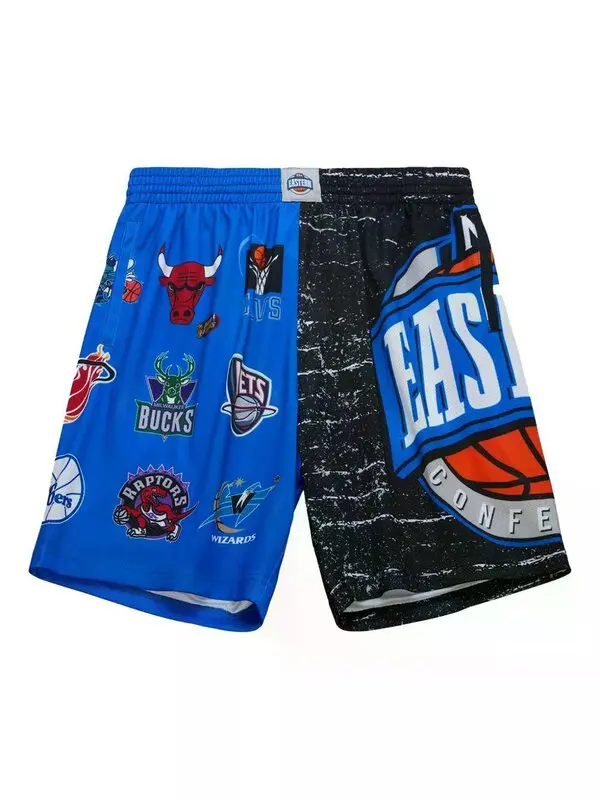 Mitchell & Ness All Star East Jumbotron 3.0 Shorts - Blue