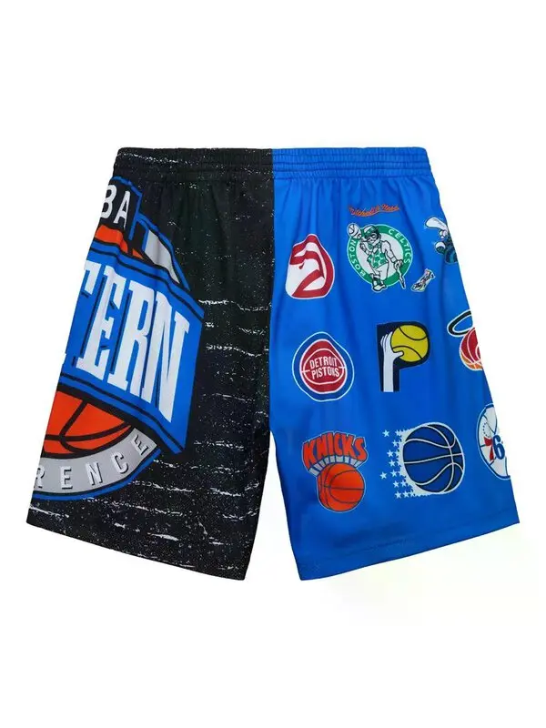 Mitchell & Ness All Star East Jumbotron 3.0 Shorts - Blue