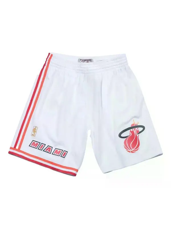 Mitchell & Ness Miami Heat's Swingman Shorts - White