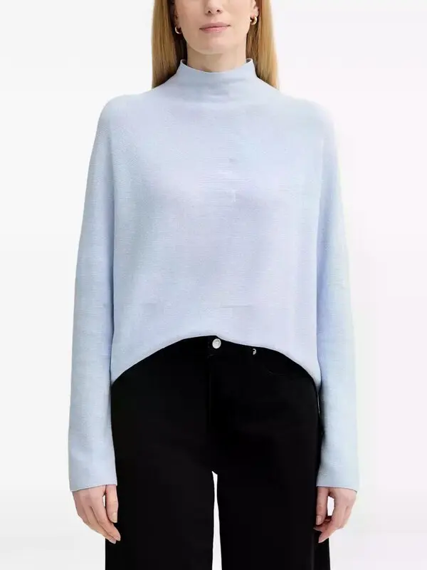 Marc O'polo Funnel-neck Sweater - Blue