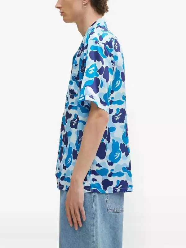 A BATHING APE Camouflage Short-sleeve Shirt