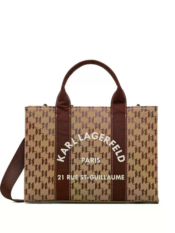 Karl Lagerfeld K/rsg Monogram Tote Bag