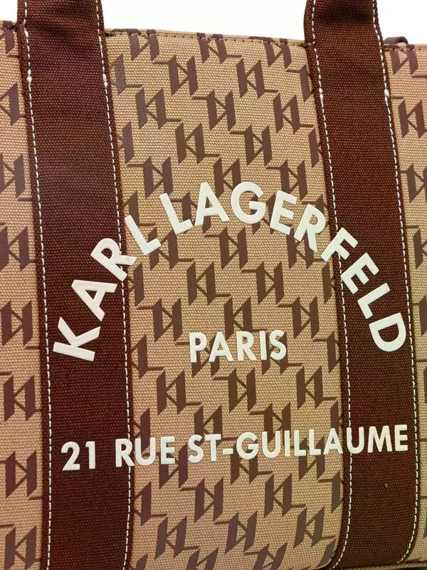 Karl Lagerfeld K/rsg Monogram Tote Bag