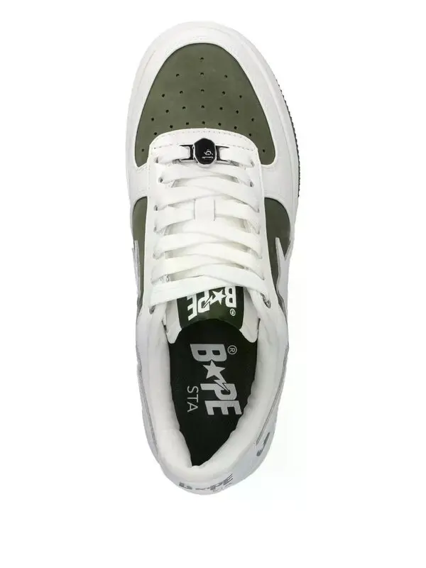 A BATHING APE Sta #6 L Panelled Sneakers