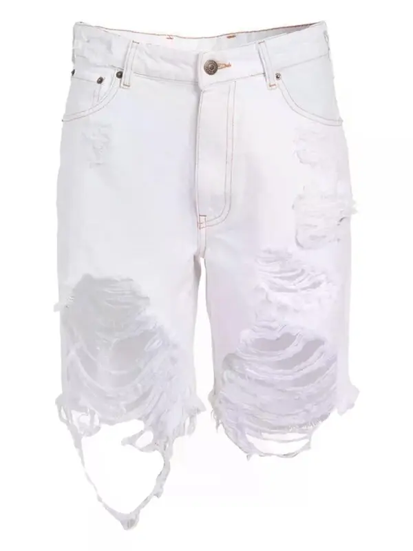 SEROYA Frayed-effect Shorts