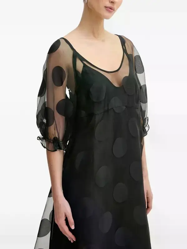 Stine Goya Polka-dot Midi Dress