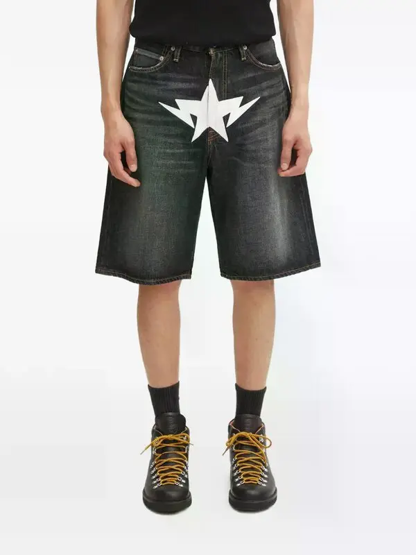 A BATHING APE Twin Sta Graphic Shorts