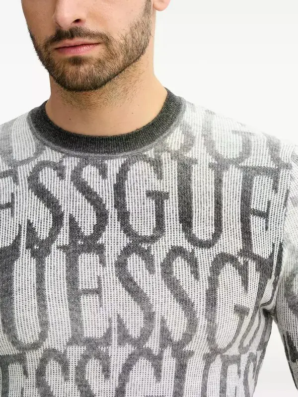Guess Logo Crew-neck Sweater