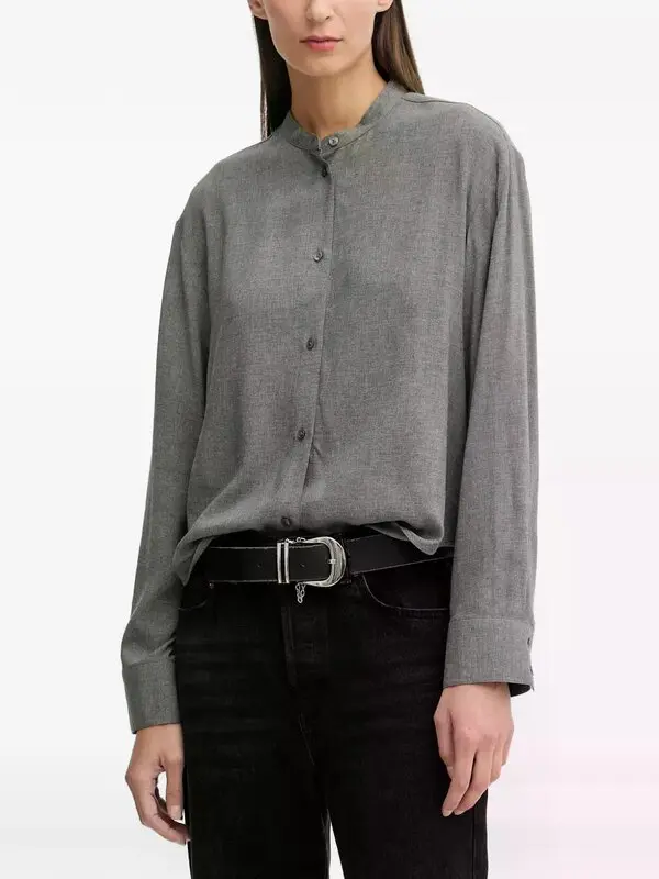 Marc O'polo Collarless Button-down Shirt