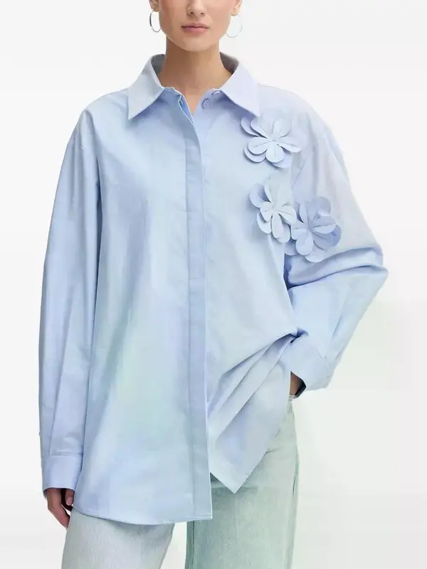 Stine Goya Flower Appliqué Shirt