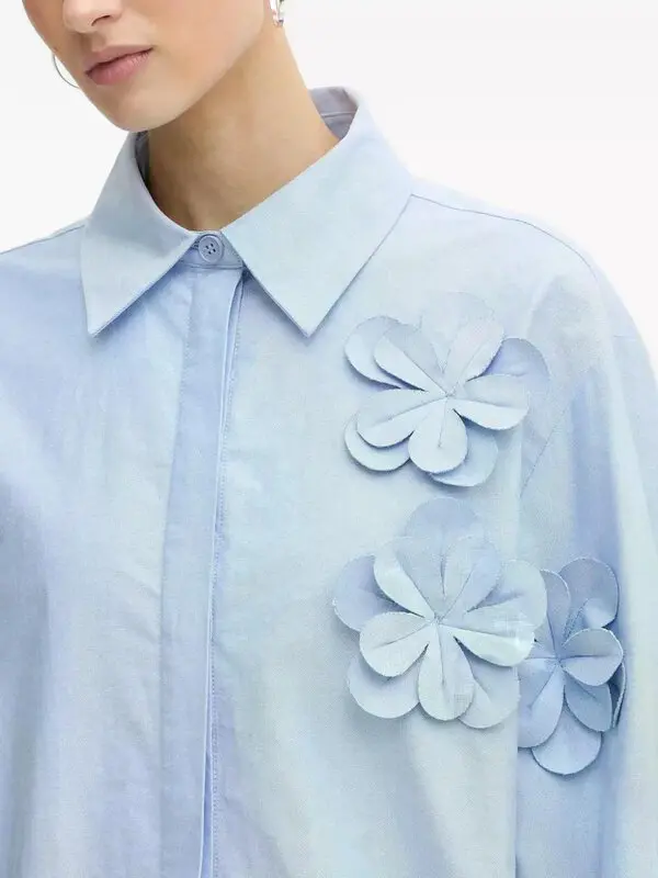 Stine Goya Flower Appliqué Shirt