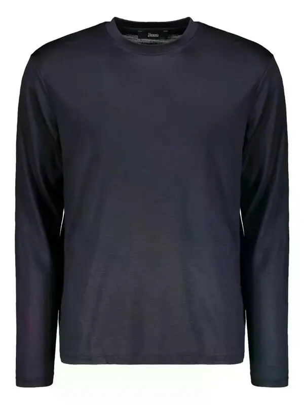 Herno Long-sleeve Round-neck Top