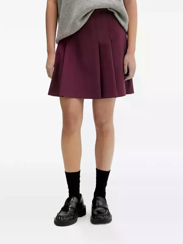 Hugo Pleated Mini Skirt