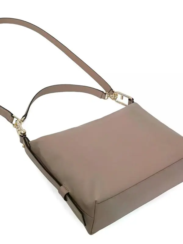 Furla Leather Hobo Crossbody Bag - Neutrals