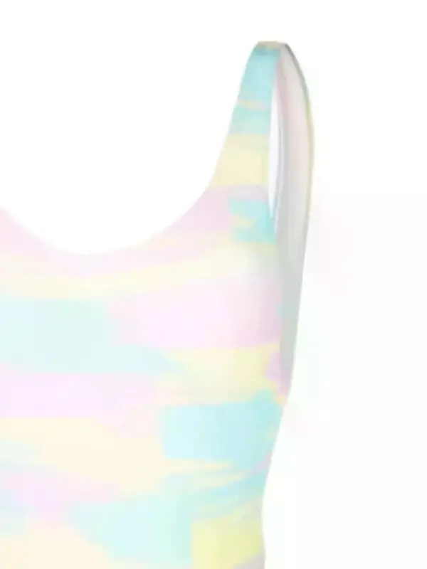 REINA OLGA Tie-dye One-piece Swimsuit - Pink