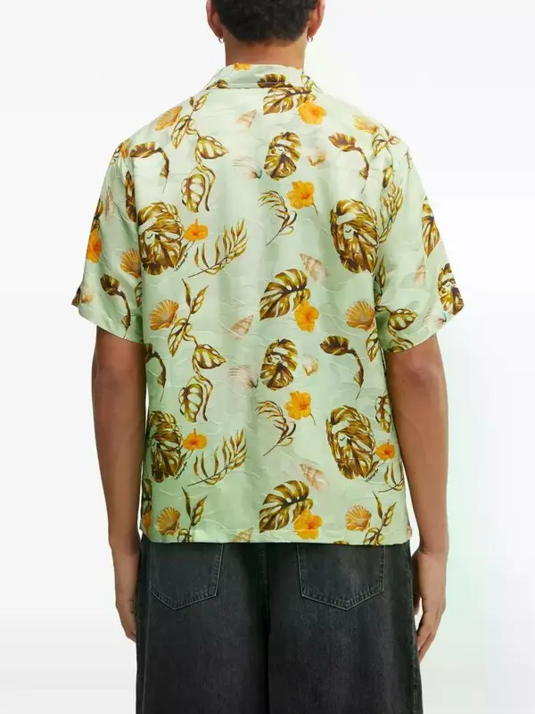 A BATHING APE Floral Short-sleeve Shirt