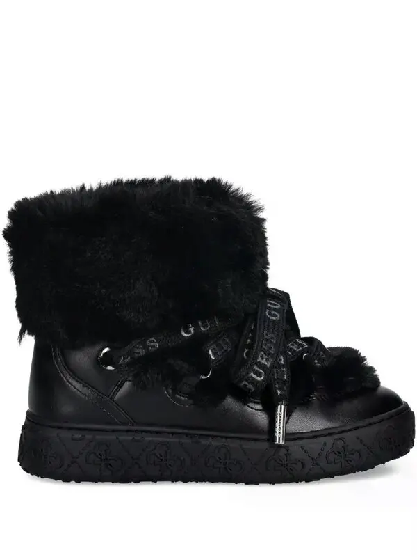 Guess Faux-fur Trim Boots