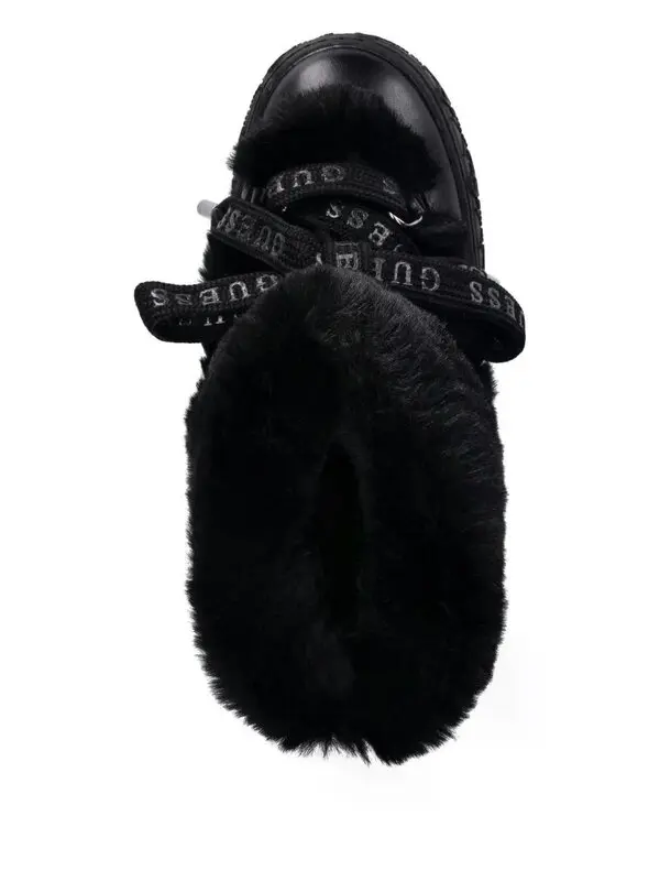 Guess Faux-fur Trim Boots