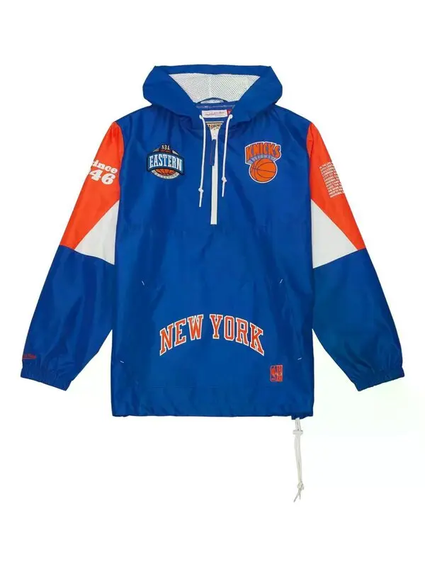 Mitchell & Ness Nba Knicks Sport Jacket - Blue