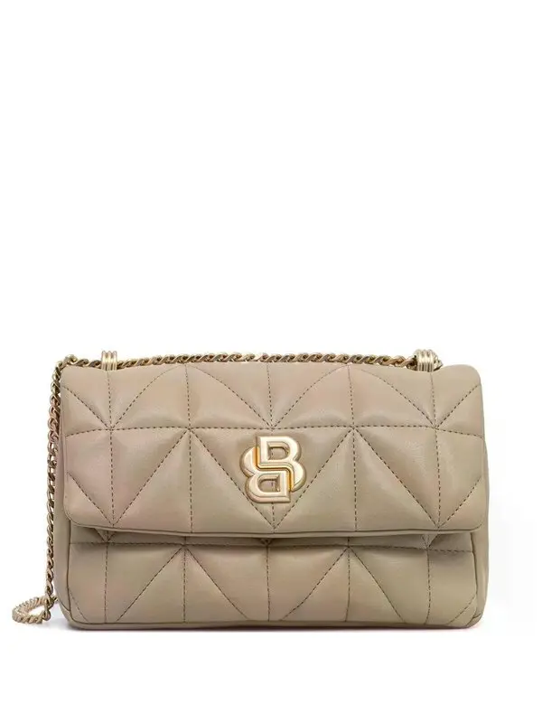 BOSS Quilted Chain Shoulder Bag - Neutrals