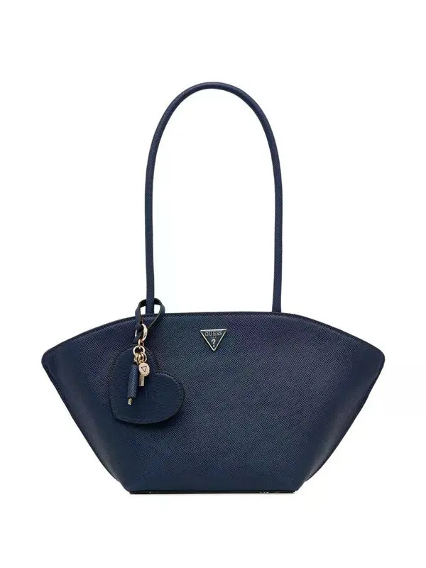 Guess Bolena Heart-charm Tote Bag - Blue