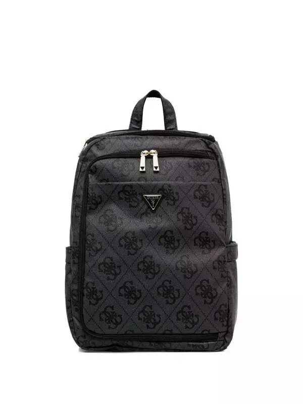 Guess Berta 4g Monogram Backpack - Black