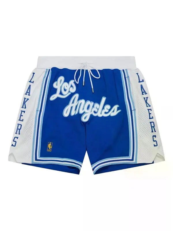 Mitchell & Ness X Just Don Los Angeles Lakers 1996-97 Shorts - Blue