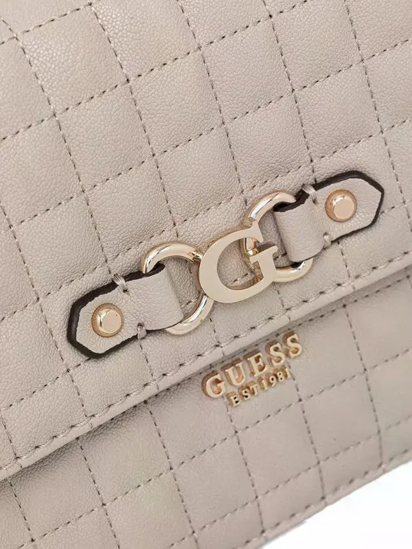Guess Quilted Chain Shoulder Bag