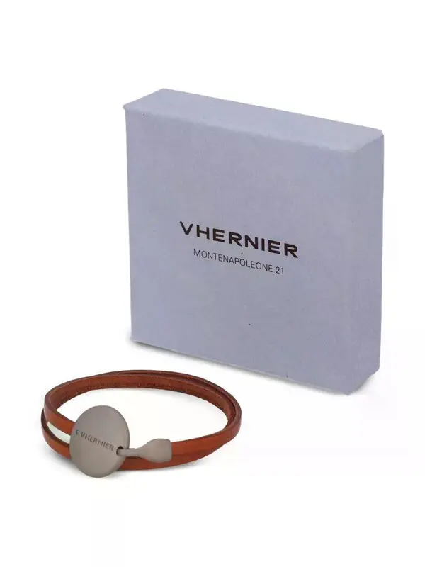 Vhernier Circle Leather Bracelet