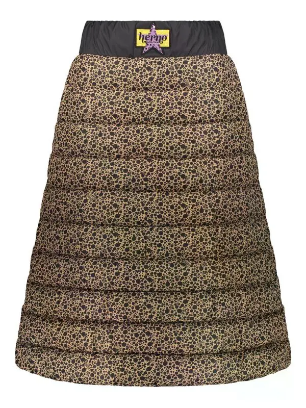 Herno Padded Printed Skirt