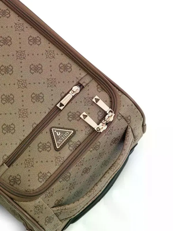 Guess 4g Monogram Zip Luggage