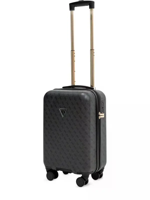 Guess Monogram Pattern Luggage