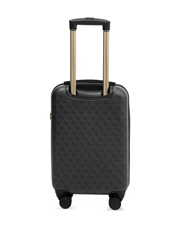 Guess Monogram Pattern Luggage