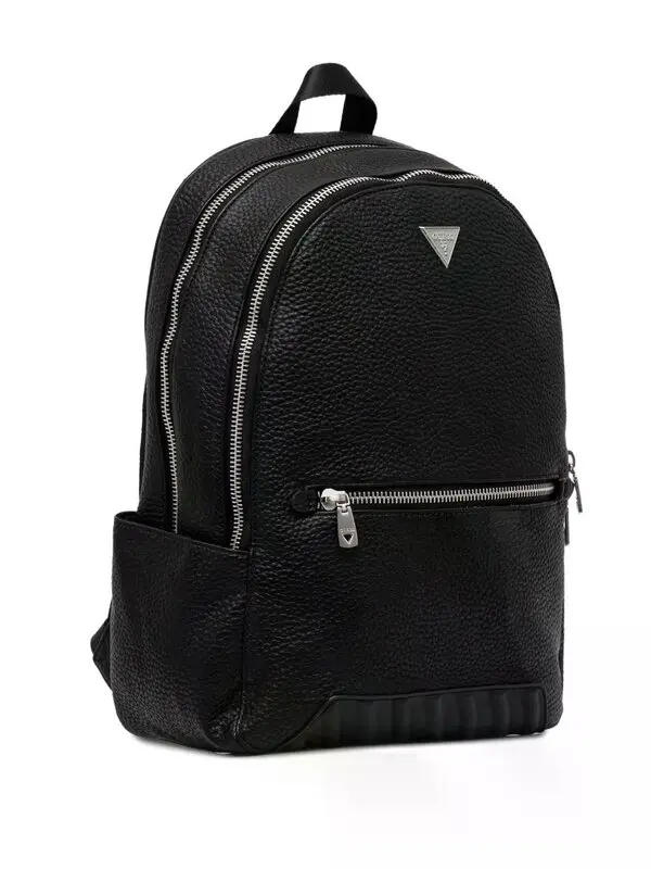 Guess Logo-plaque Zip Backpack