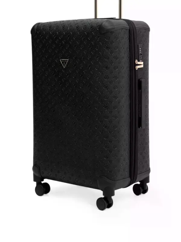 Guess Embossed Logo Luggage