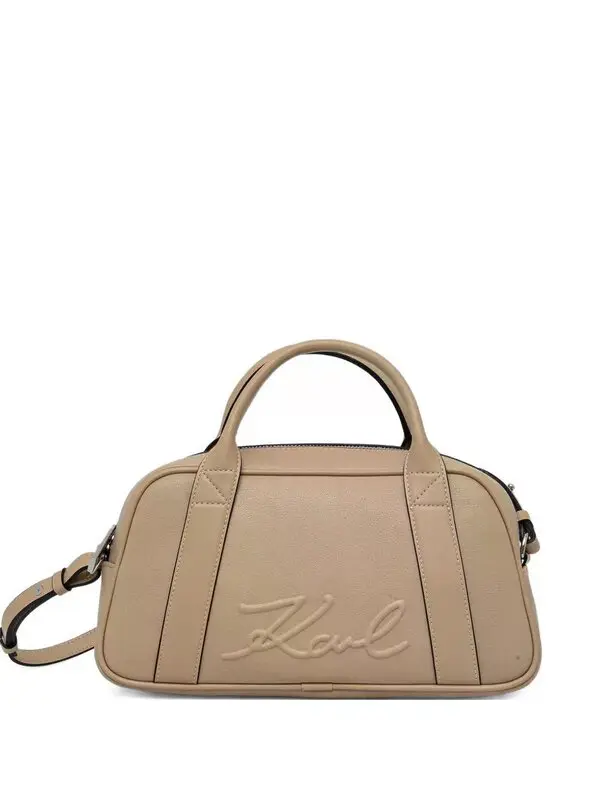 Karl Lagerfeld Embossed Top-handle Crossbody Bag