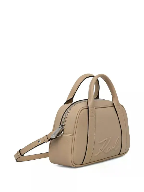 Karl Lagerfeld Embossed Top-handle Crossbody Bag
