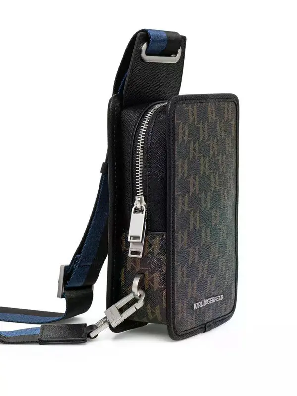 Karl Lagerfeld K/monogram Canvas Sling Bag