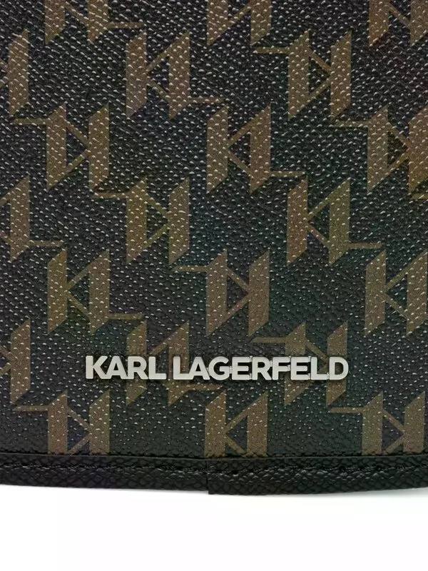 Karl Lagerfeld K/monogram Canvas Sling Bag