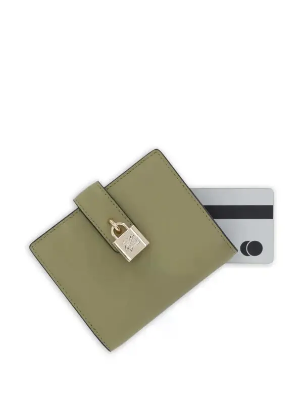 Karl Lagerfeld Padlock Flap Wallet