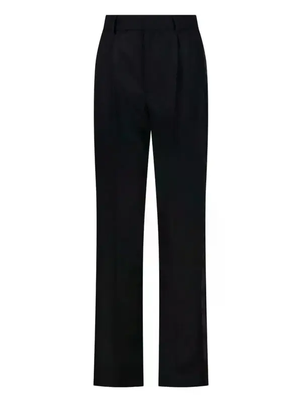 Victoria Beckham Pleated Straight Trousers