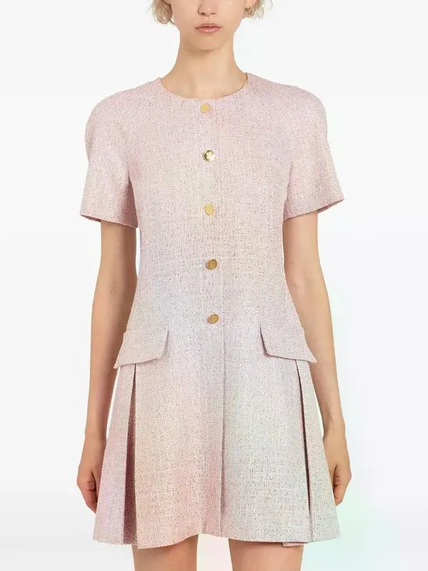 Giambattista Valli Button Pocket Mini Dress