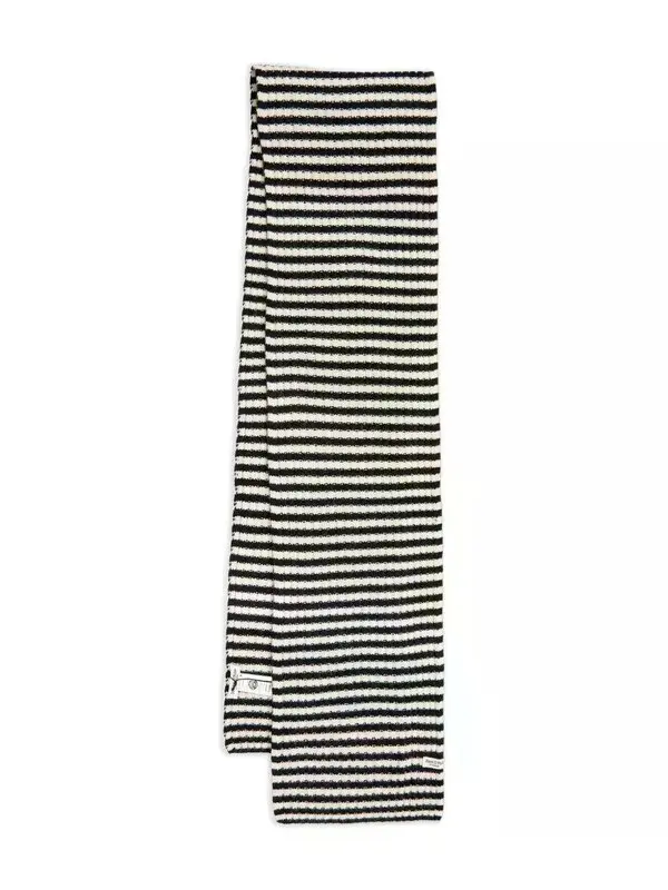 Marc O'polo Striped Scarf - White